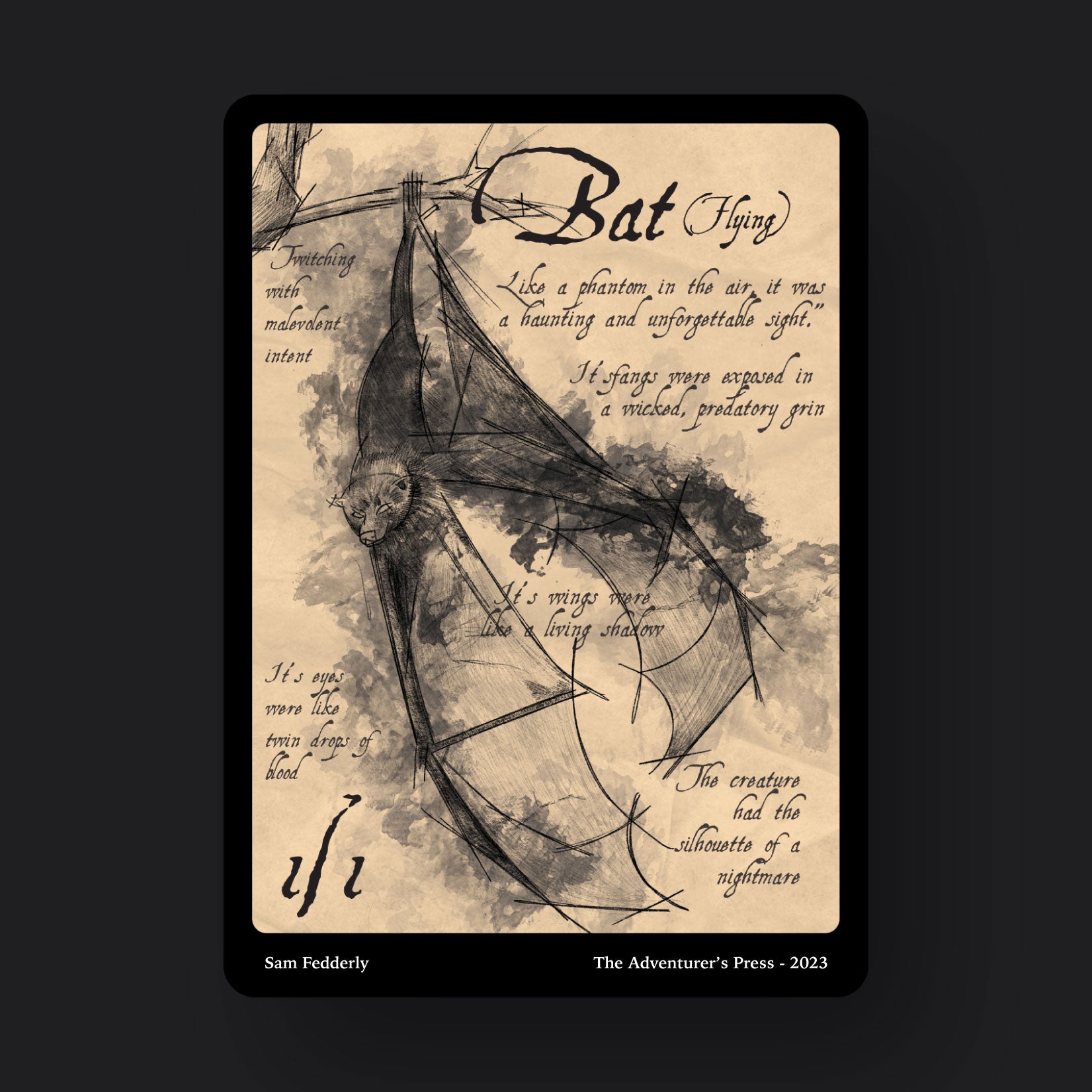 Bat Token Pack for Magic the Gathering MTG: 4 pack 1/1 Bat Tokens – The ...