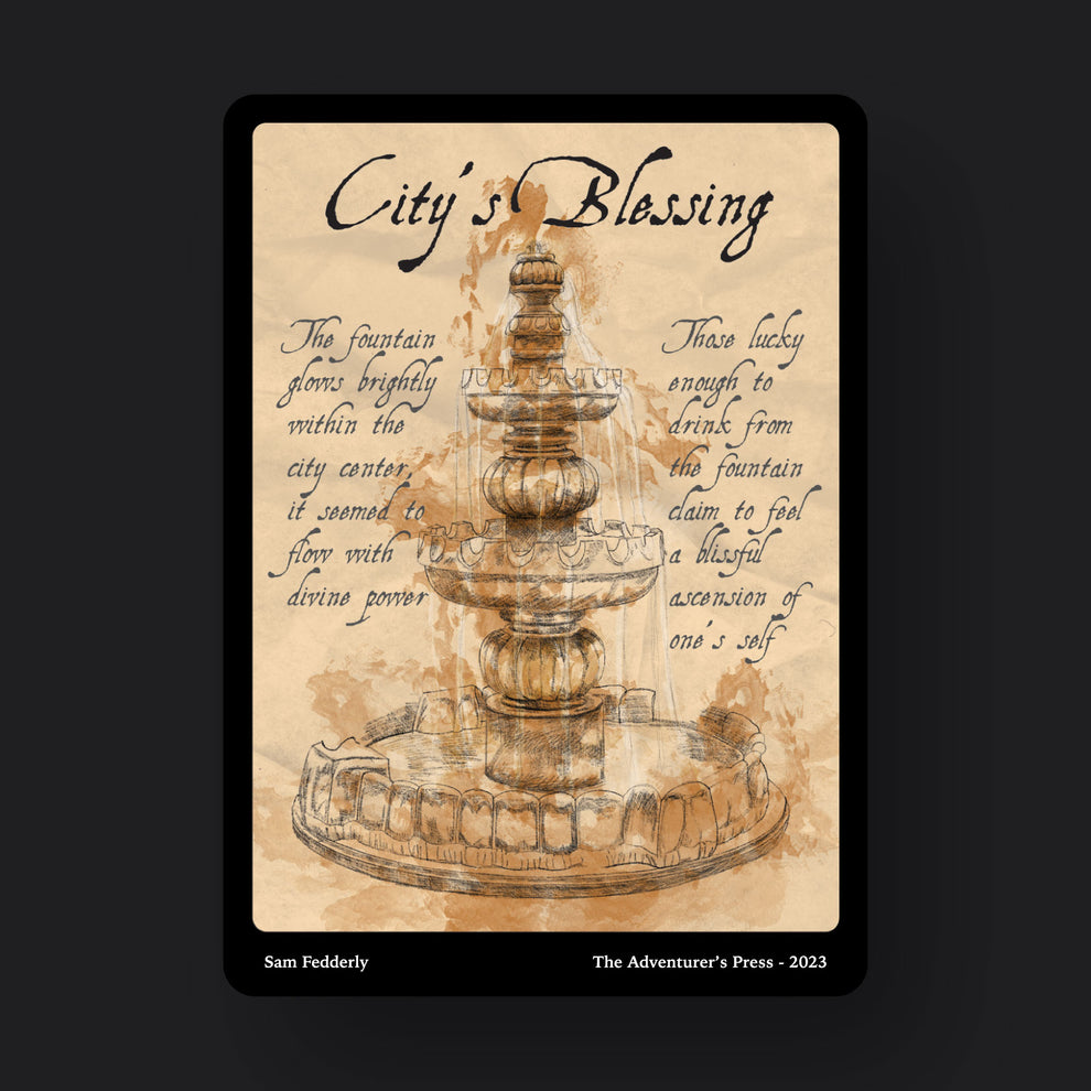 City's Blessing Token Pack for Magic the Gathering MTG: 4 pack City's ...