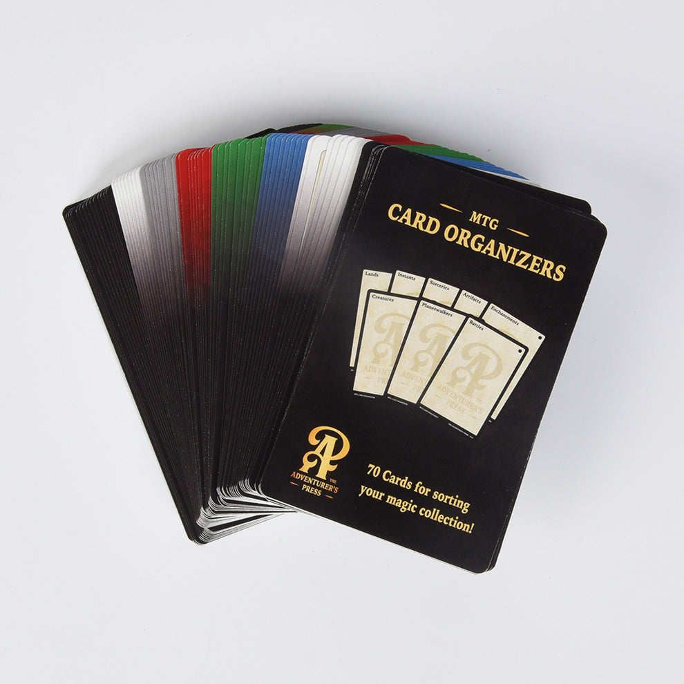 Magic the Gathering Organizer Cards: 70 cards for organizing magic the ...